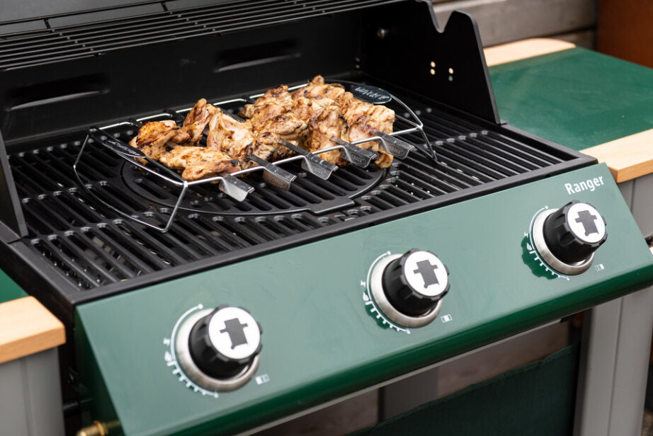 Outback Ranger 3 Gas/Charcoal Hibrid – www.onlinebraaishop.co.za