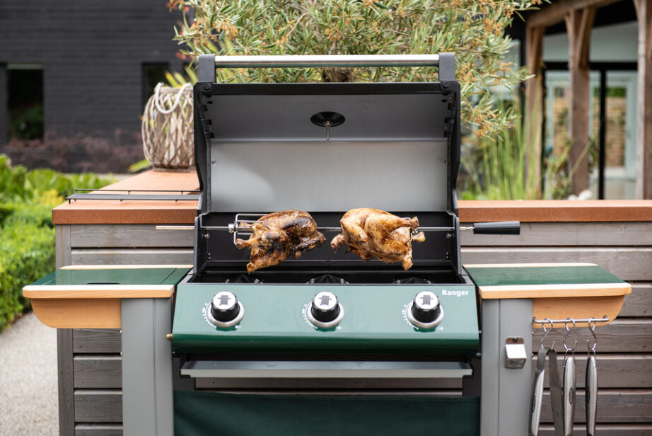 Outback Ranger 3 Gas/Charcoal Hibrid – www.onlinebraaishop.co.za