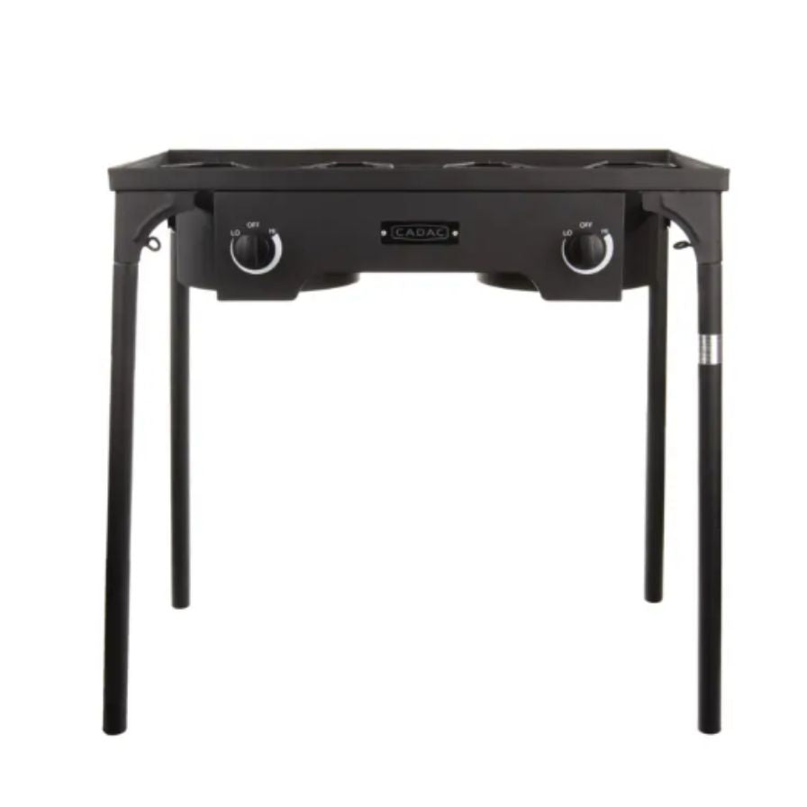 Double Burner Gas Cooker | 195-02-04-ZA – www.onlinebraaishop.co.za