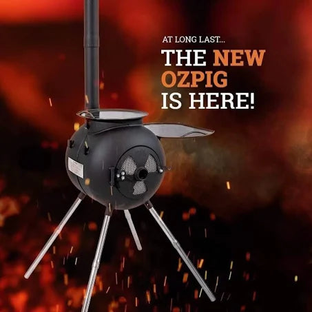 Ozpig Series 2 Portable Wood Fire Stove – www.onlinebraaishop.co.za